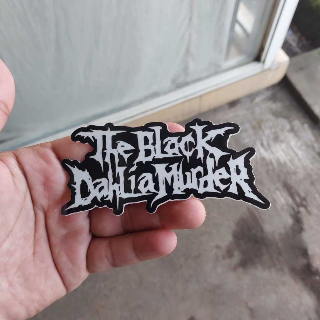 Jual Stiker The Black Dahlia Murder - Sticker Logo Band Deathcore ...