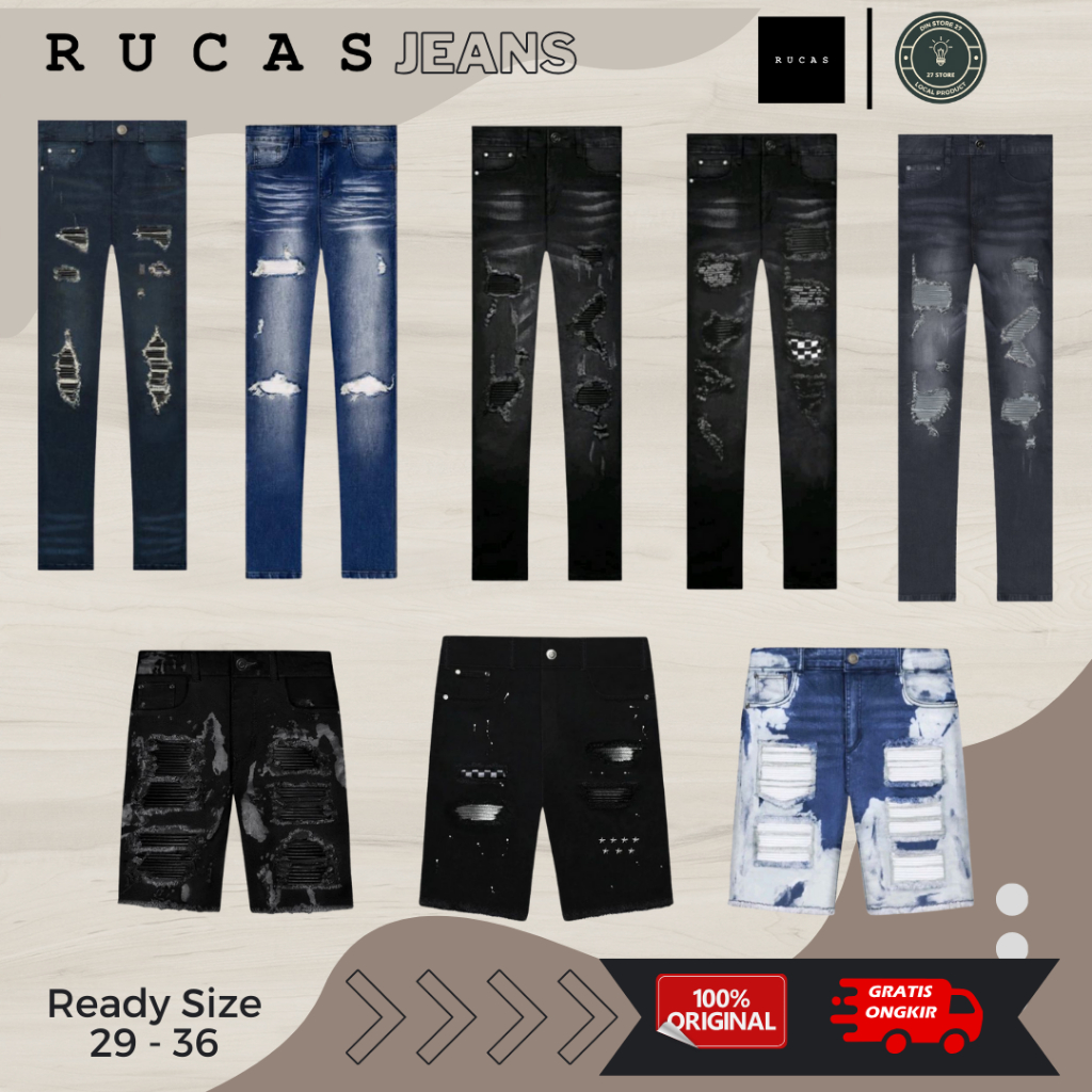 Jual Rucas Grand Combination Short Black Season 9 10 11 12 13 Skeleton ...