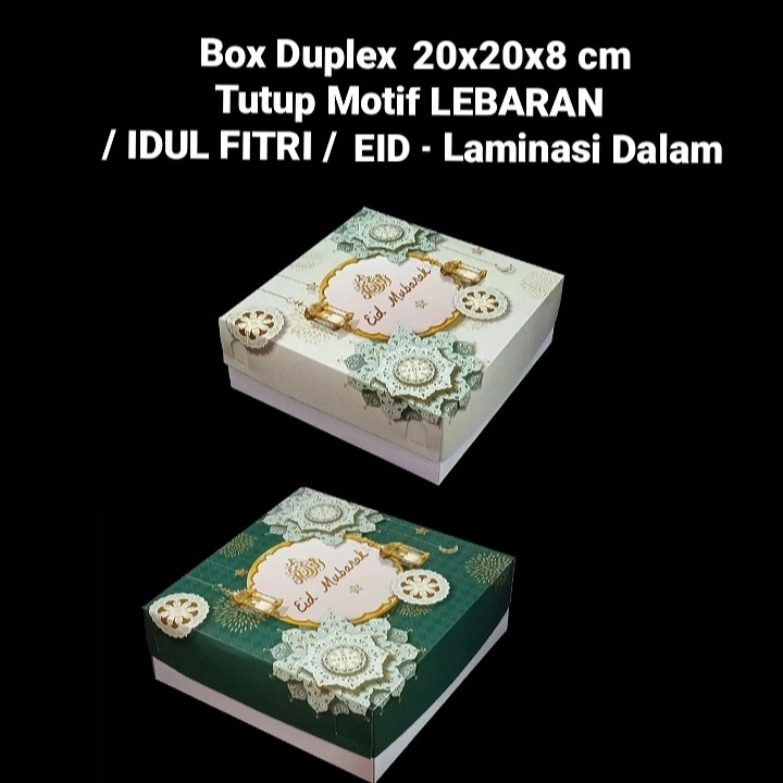 Jual 5 pcs Kardus Chiffon Cake Lebaran Box Kotak Kue Cake Dus Packaging ...
