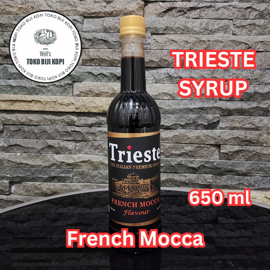 Jual Trieste Syrup Flavoured Sirup Rasa - 650 ml | Shopee Indonesia