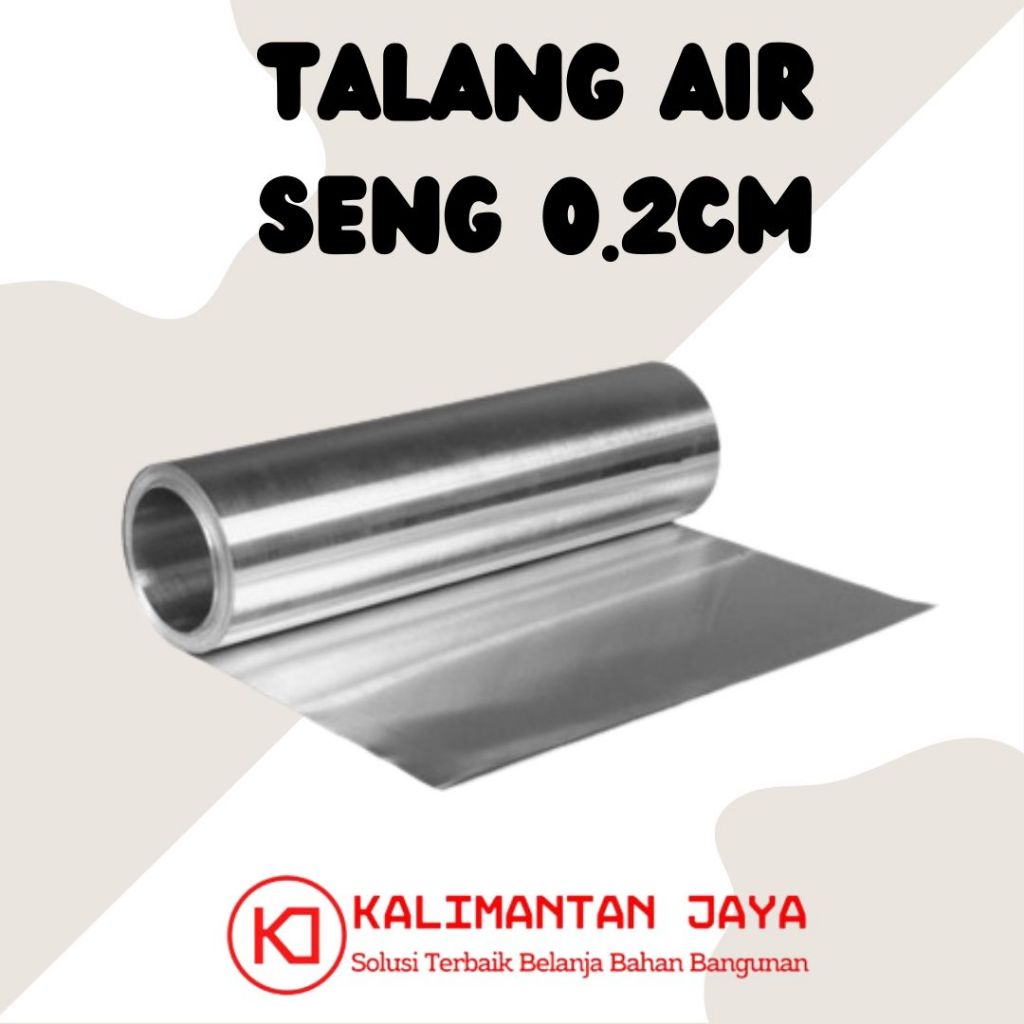 Jual Talang Air/Talang Seng 0.2mm (harga per meter) | Shopee Indonesia