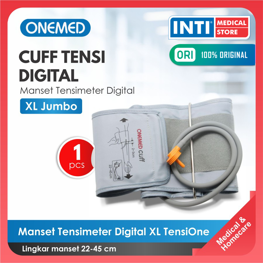 Jual Onemed | Manset Tensimeter Digital XL TensiOne | Cuff XL 22-45 CM ...
