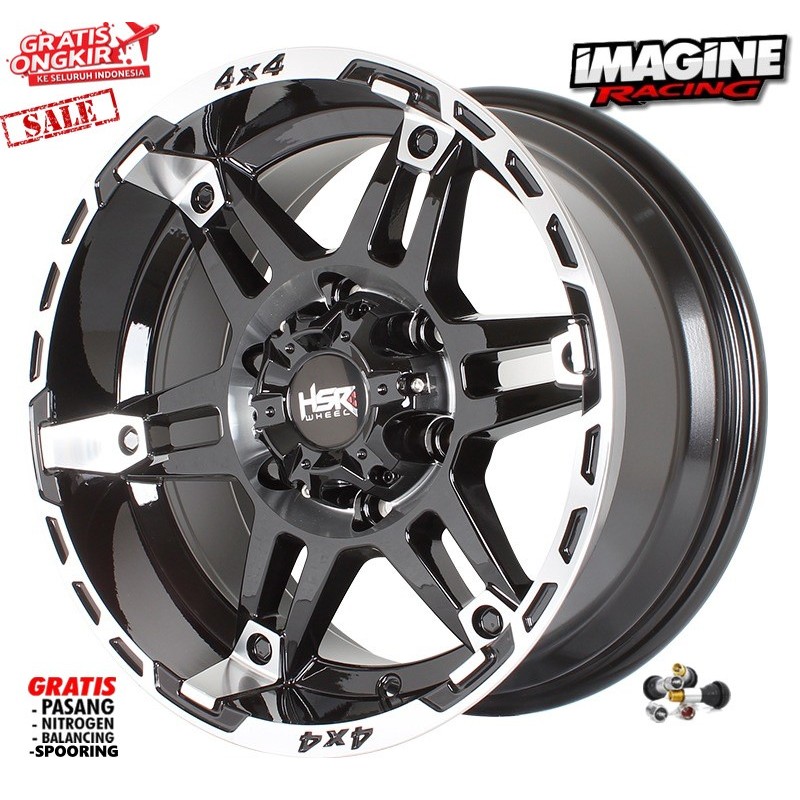 Jual VELG MOBIL HSR NATAI R16 HARDTOP DMAX PANTHER TRITON HILUX BLAZER ...