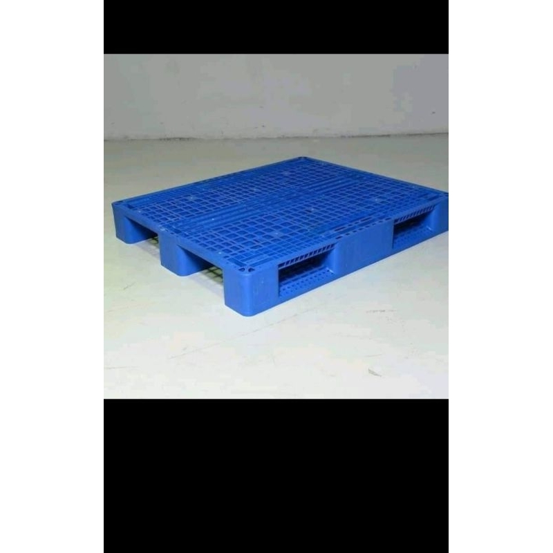 Jual palet plastik berkualitas warna biru kapasitas 4 ton ukuran ...