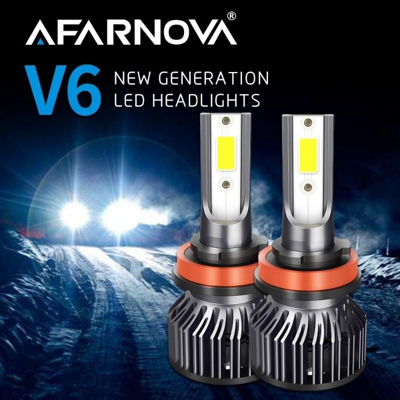 Jual Nova lampu led mobil H11 12V 42w 6000K set 2 pcs | Shopee Indonesia