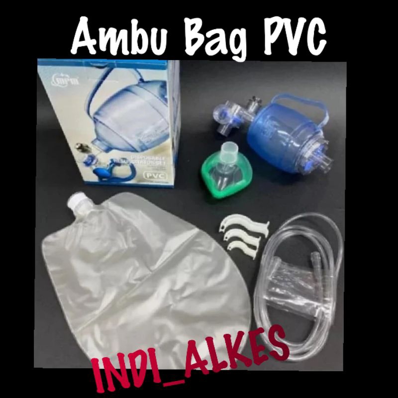 Jual Ambu Bag PVC RESUSCITATOR/AMBUBAG BAYI,ANAK,DEWASA | Shopee Indonesia