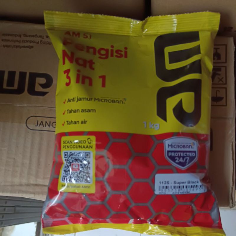 Jual AM 51 Super black - 112S - 1 kg | Shopee Indonesia