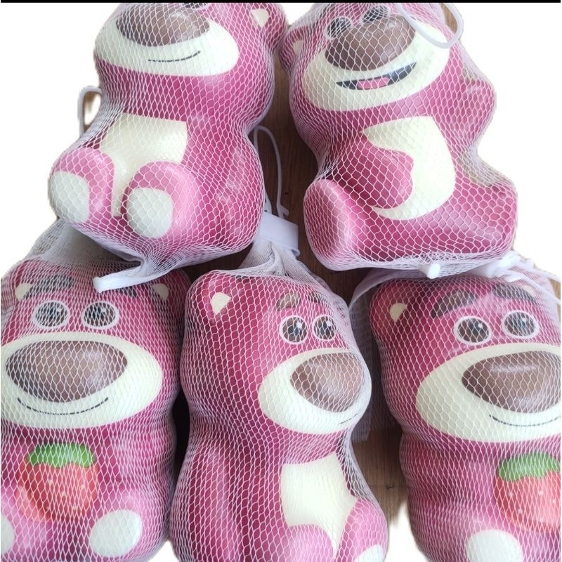 Jual Hobi Squishy VIRAL LOTSO Squish Beruang Strawberry LOTSO //mainan ...