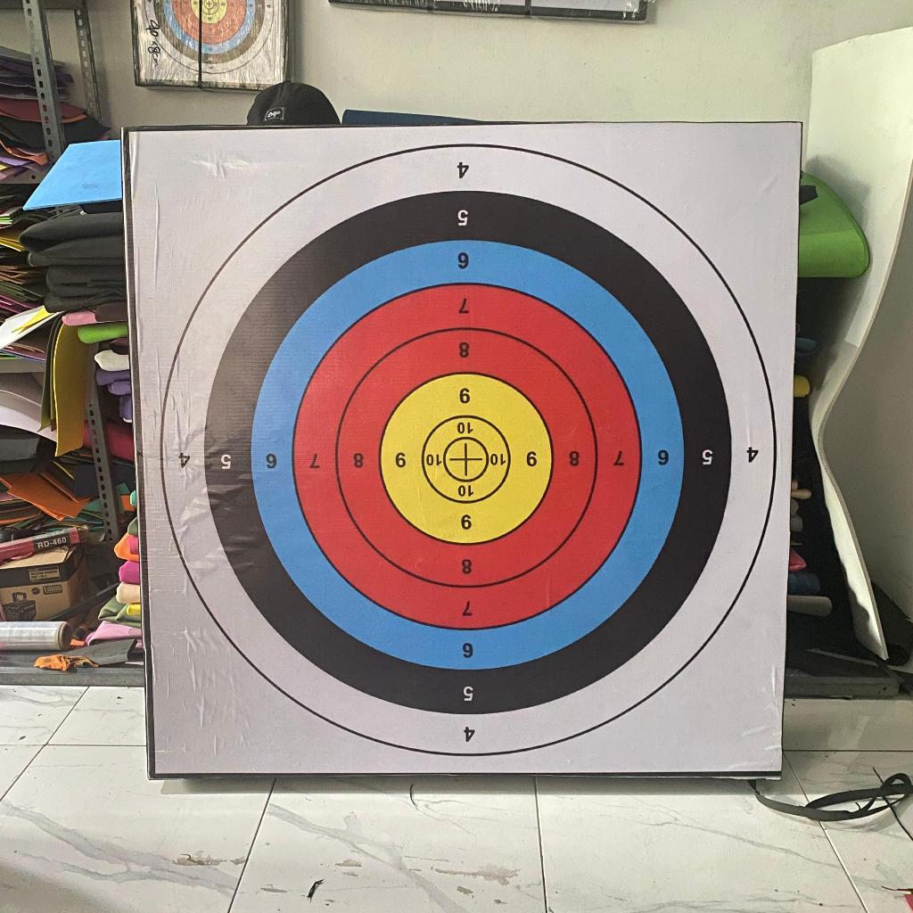 Jual PAKET STAND + BANTALAN UK 100X100 TEBAL 2CM KOMPLIT FACE TARGET ...