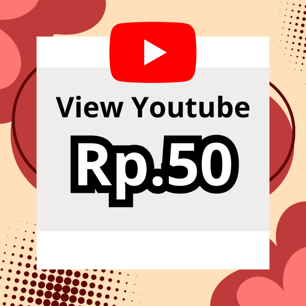Jual Jasa Booster Youtube - Tambah Views Youtube - V20 | Shopee Indonesia