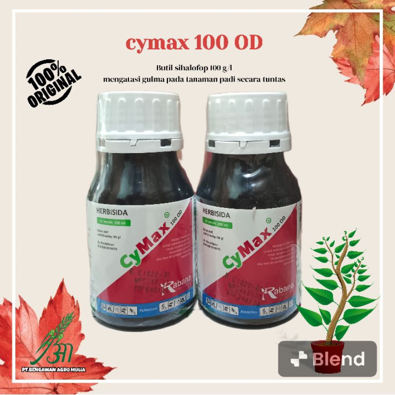 Jual herbisida Cymax 100 OD Selektif padi gulma tuntas | Shopee Indonesia