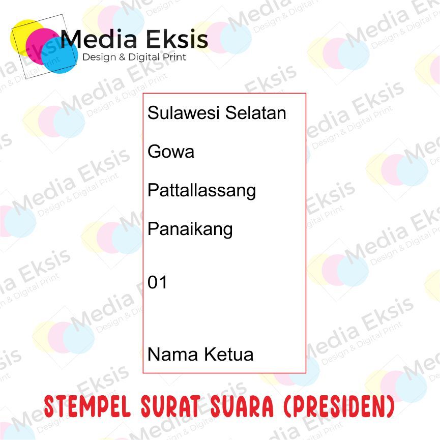 Jual Stempel TPS, Stempel Surat Suara, Stempel Panitia TPS | Shopee ...