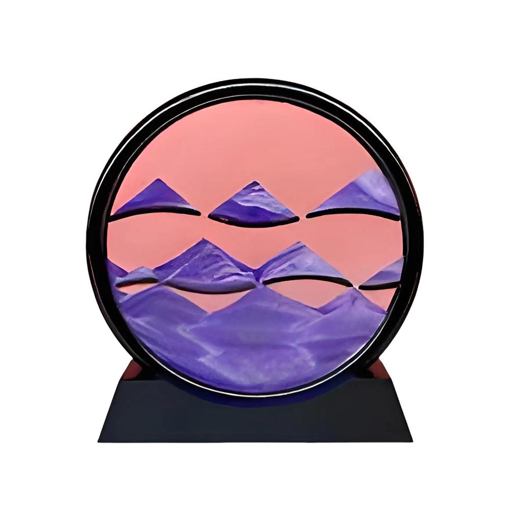 Jual Hiasan Jam Meja Pasir HIsap 3D aesthetic dekorasi ruang tamu ...