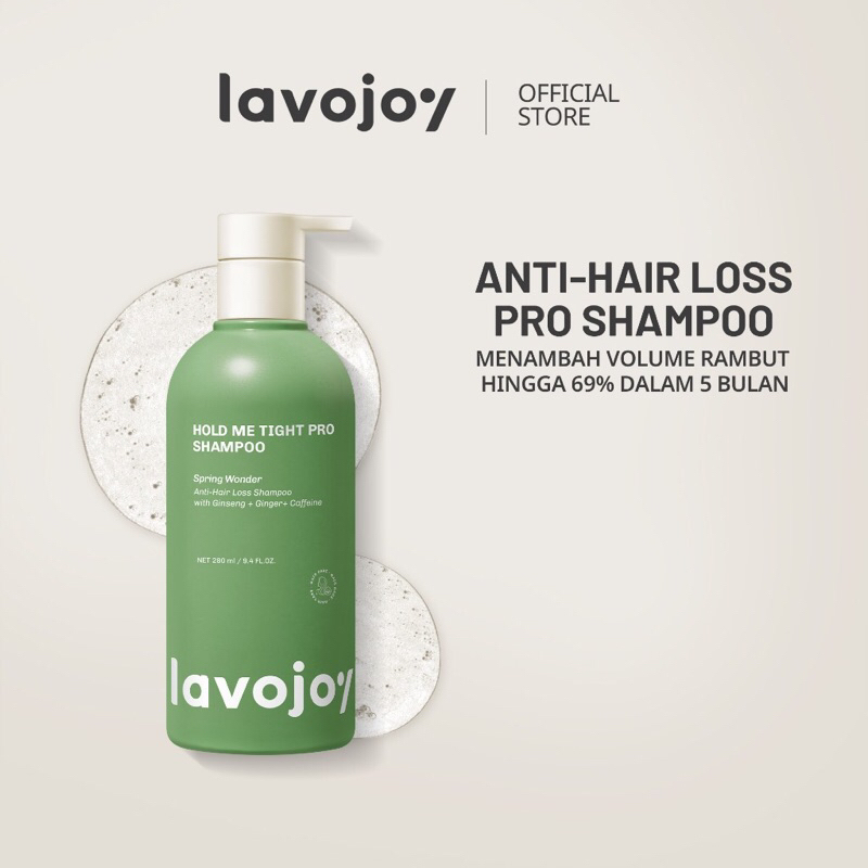 Jual (SHAMPOO READY!!!!) LVJ lavojoy Hold Me Tight Pro Shampoo Spring ...