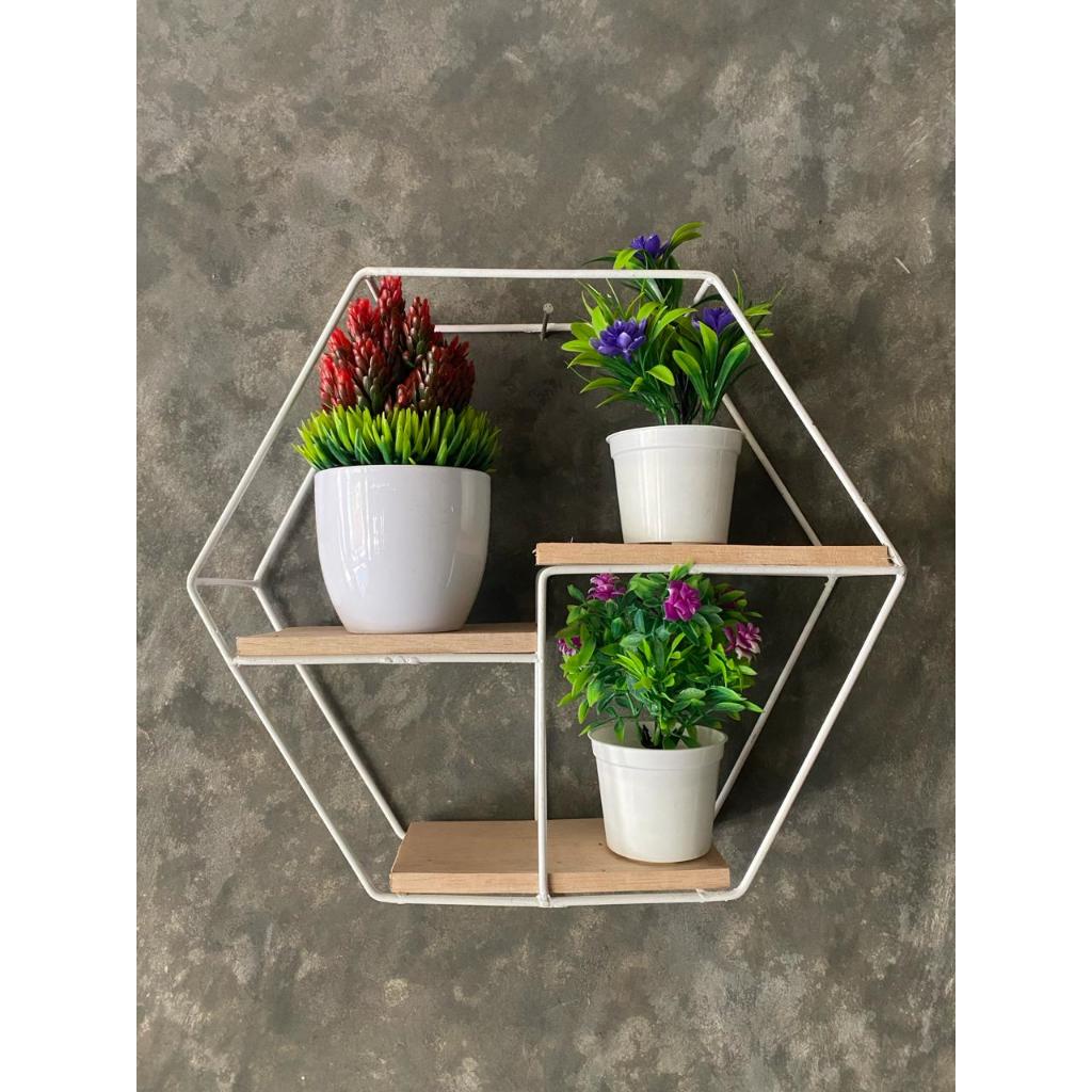 Jual RAK BESI DINDING MINIMALIS UNTUK SEMUA RUANGAN | Shopee Indonesia