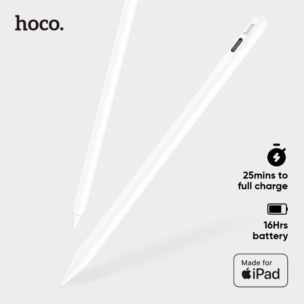 Jual Hoco Stylus Pen Wireless Palm Rejection Fast Charging Ipad Apple ...