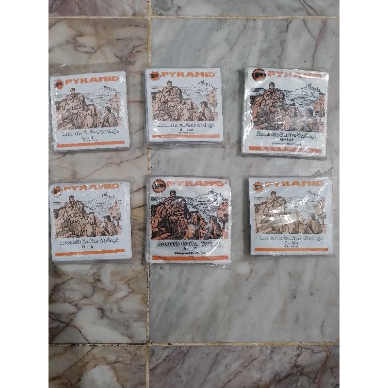 Jual Senar Gitar Pyramid Anti Karat ( 12 Pcs ) [ Original ] | Shopee ...