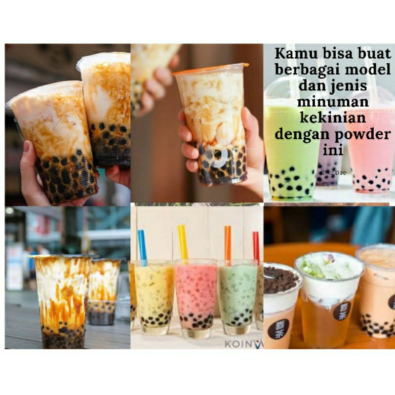 Jual bubuk minuman varian rasa 500 gr / minuman bubuk varian rasa 500 ...