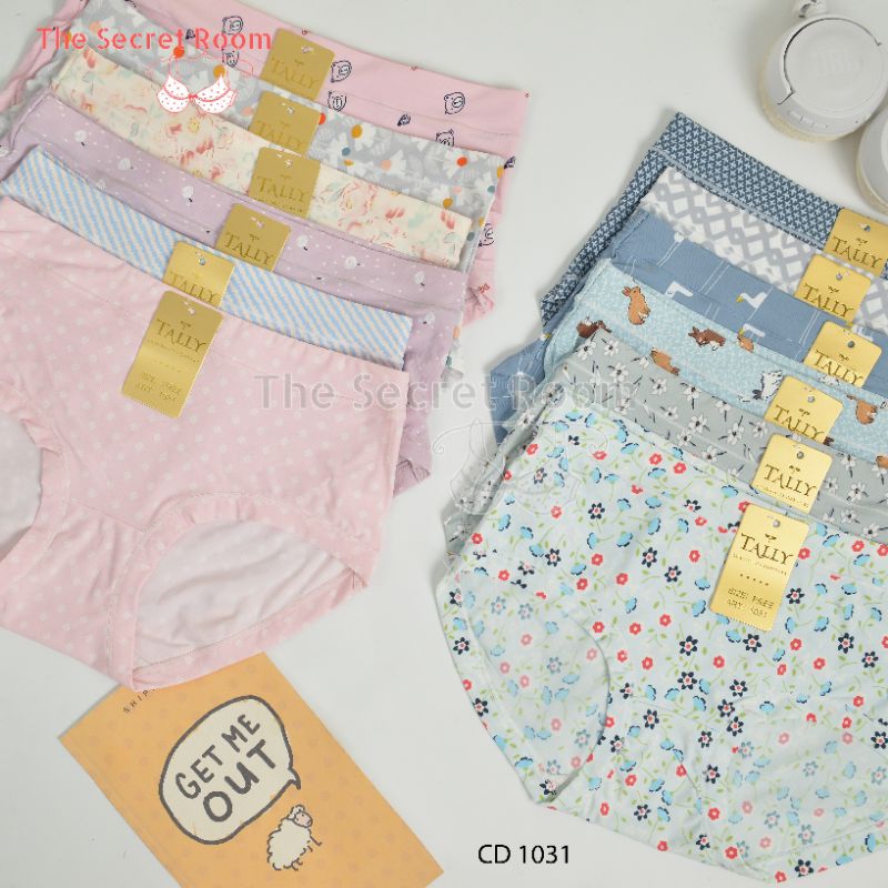Jual TALLY CD CELANA DALAM SEAMLESS 1031 I FREE SIZE FIT TO XL I BAHAN ...