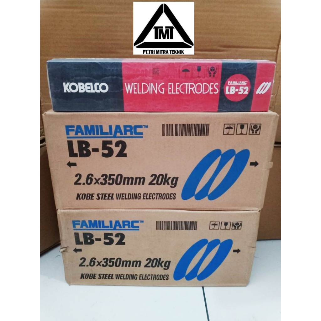 Jual LB52 2,6mm Kawat las LB52 diameter 2,6mm kemasan 5kg KOBELCO WELDING ELECTRODES AWS 7016 ...
