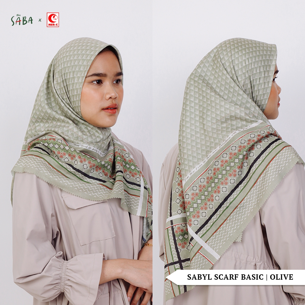 Jual THE SABA - SABYL BASIC SCARF 120x120 / 140x140 Syar'i Turkish ...
