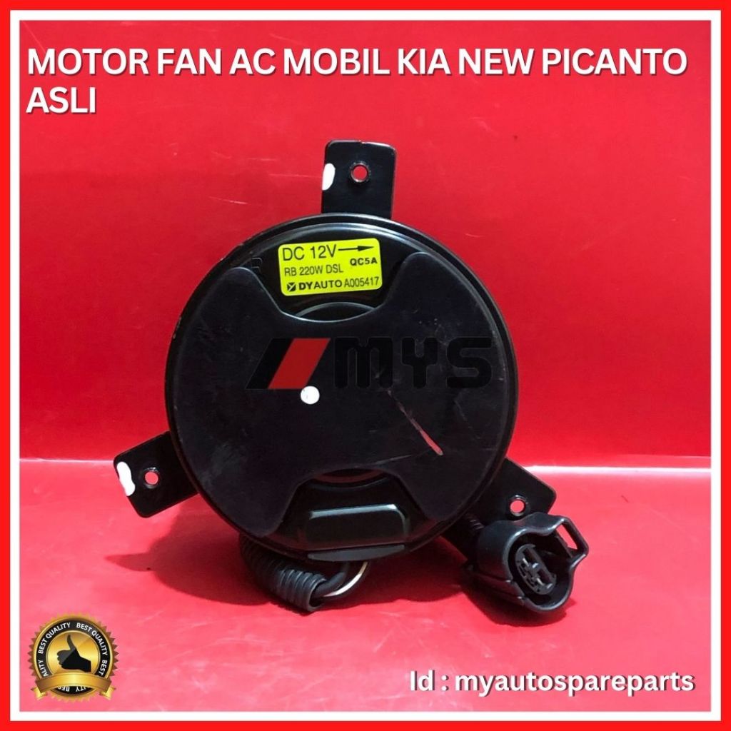 Jual MOTOR FAN RADIATOR AC Mobil KIA New Picanto ASLI | Shopee Indonesia