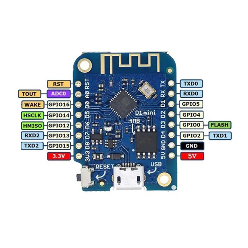 Jual Wemos D1 Mini V3 4mb Wifi Iot Dev Board Esp8266 D1 Mini V3 0