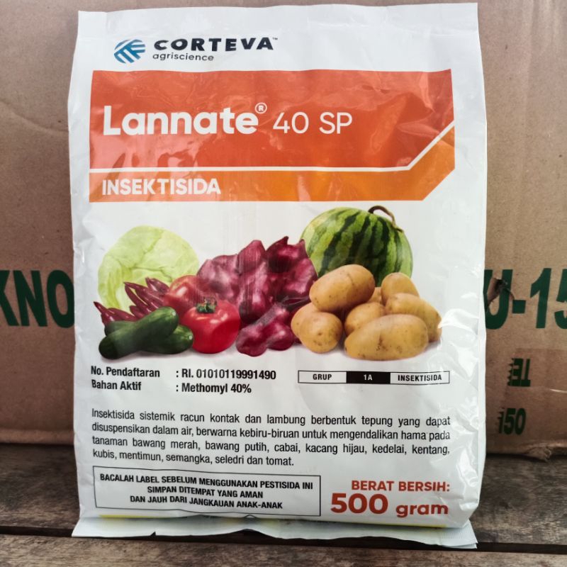Jual insektisida Lannate 40 SP 500gram Metomil untuk mengendalikan hama ...