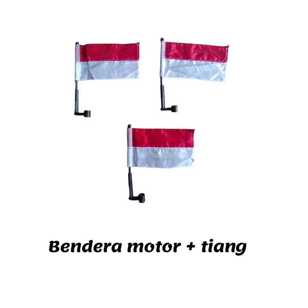 Jual Bendera Merah Putih Bendera Sangsakerta Bendera Motor tiang ...