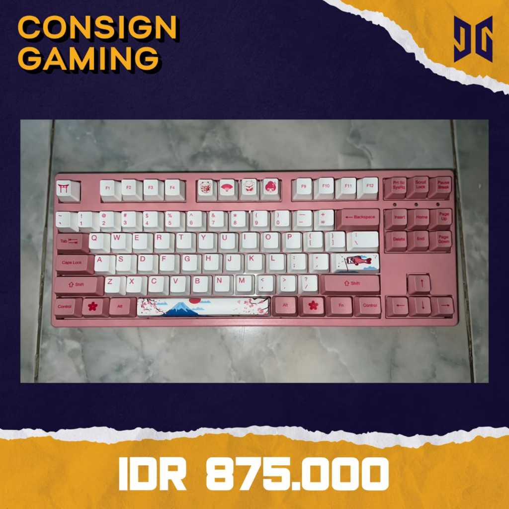 Jual AKKO WORLD TOUR TOKYO R1 3087 V2 - AKKO PINK SWITCH ( CODE : IK656 ...