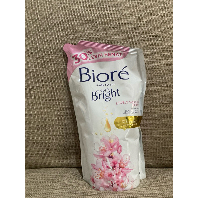 Jual BIORE SAKURA BRIGHT 800ML | Shopee Indonesia