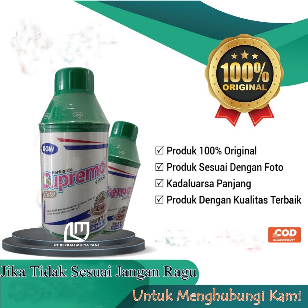 Jual Herbisida Sistemik Supremo 480 SL Pembasmi Rumput 500 ml | Shopee ...