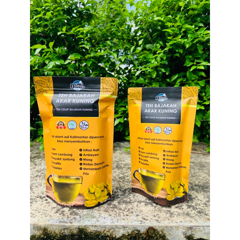 Jual TEH BAJAKAH Akar Kuning isi : 15/30 kantong Teh Celup Bajakah ...
