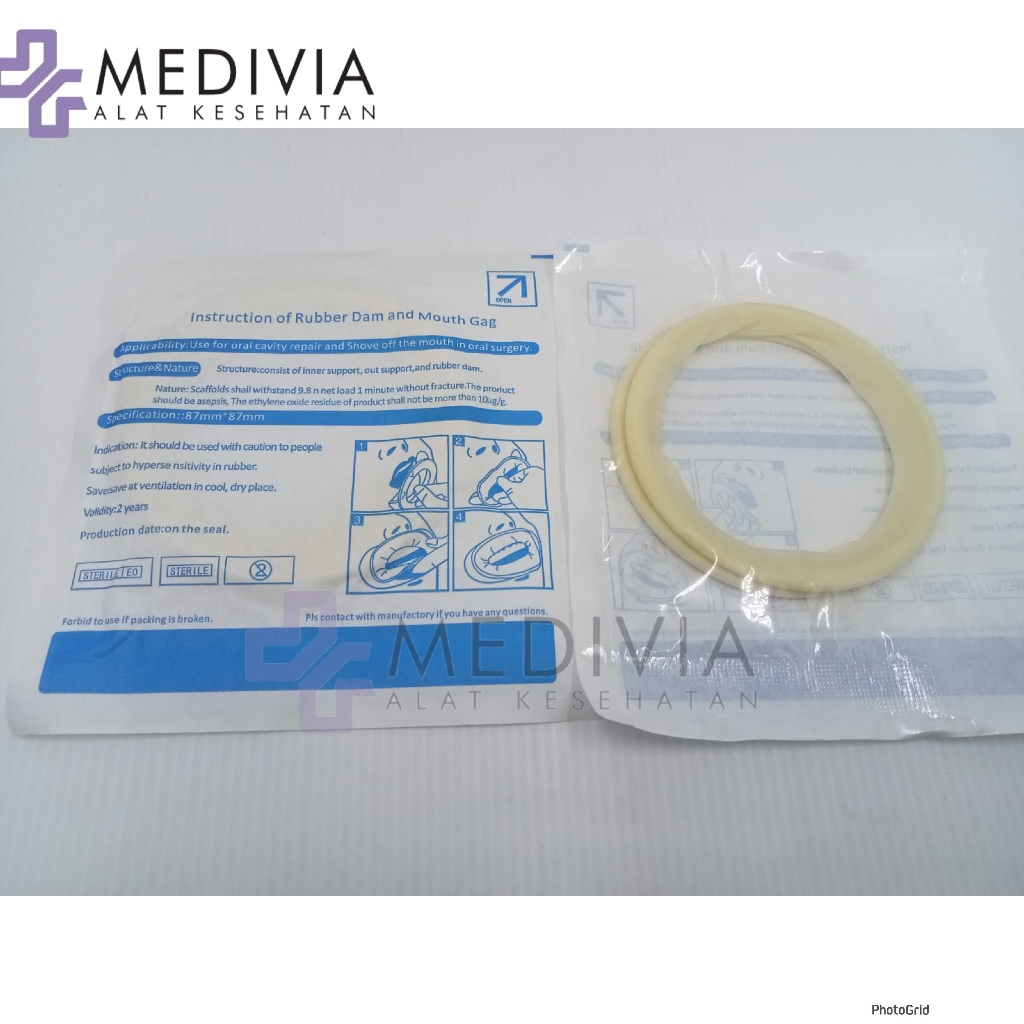 Jual DENTAL OPTRAGATE RUBBER DAM MOUTH OPENER CHEEK O RETRACTOR ...