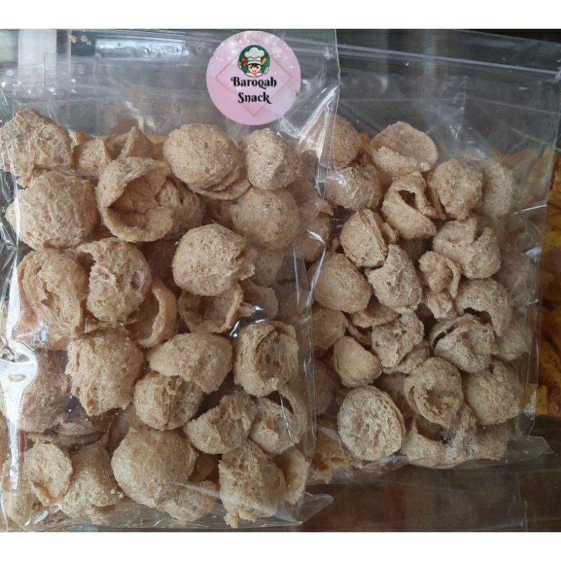 Jual KRIPIK TAHU 130GR/KRIPIK KULIT TAHU BULAT | Shopee Indonesia