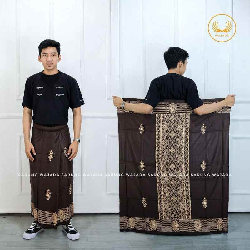 Jual sarung batik motif sarwon sarung santri sarung batik sarung wajada ...