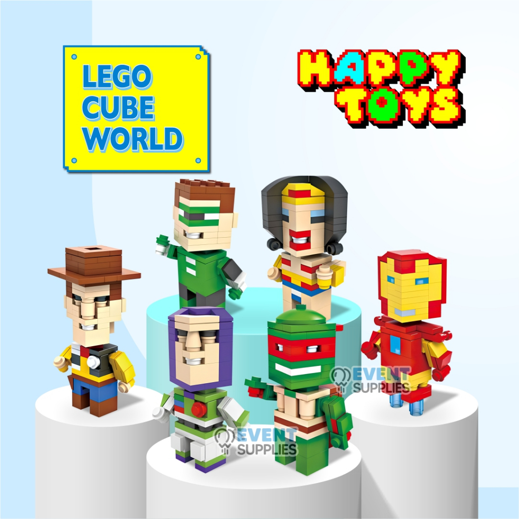 Jual Lego Cartoon Star Karakter Action Figure Nano Block World Series ...