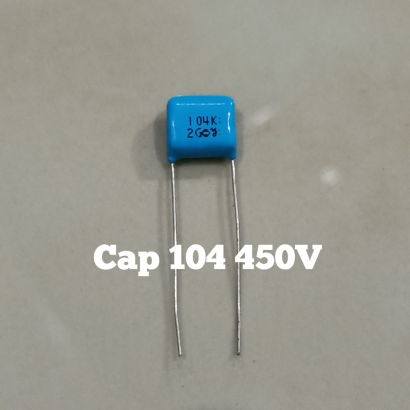 Jual Capasitor 104 100nF 450V Kapasitor 100 nF 400V | Shopee Indonesia