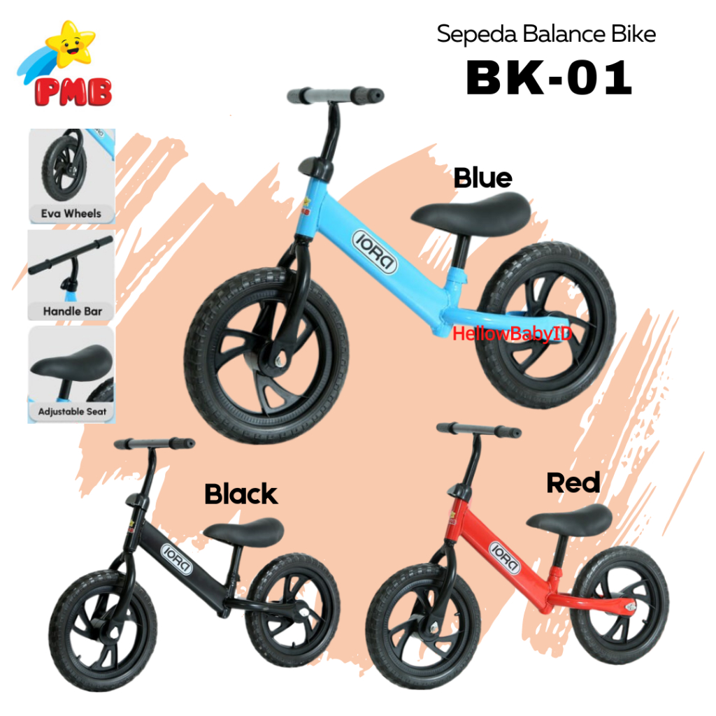 Jual Sepeda PUSHBIKE PUSH BIKE IORA BK01 / Balance Bike Anak Exotic ET ...