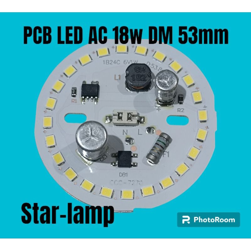 Jual PCB LED AC 18W DIAMETER 53MM | Shopee Indonesia