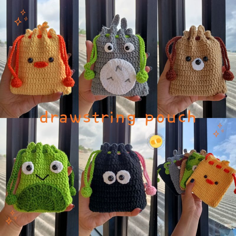 Jual [HANYA PAKAI SPX] READYSTOCK PART 1 Pouch Rajut | Pouch Serbaguna ...