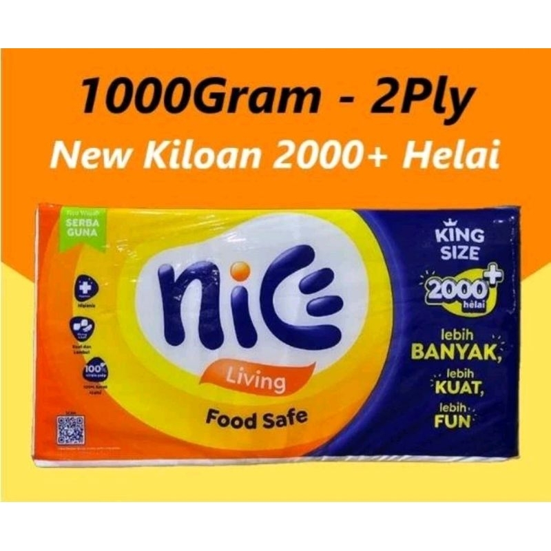 Jual NICE TISSU KILOAN 1KG - ( 2000+HELAI) | Shopee Indonesia