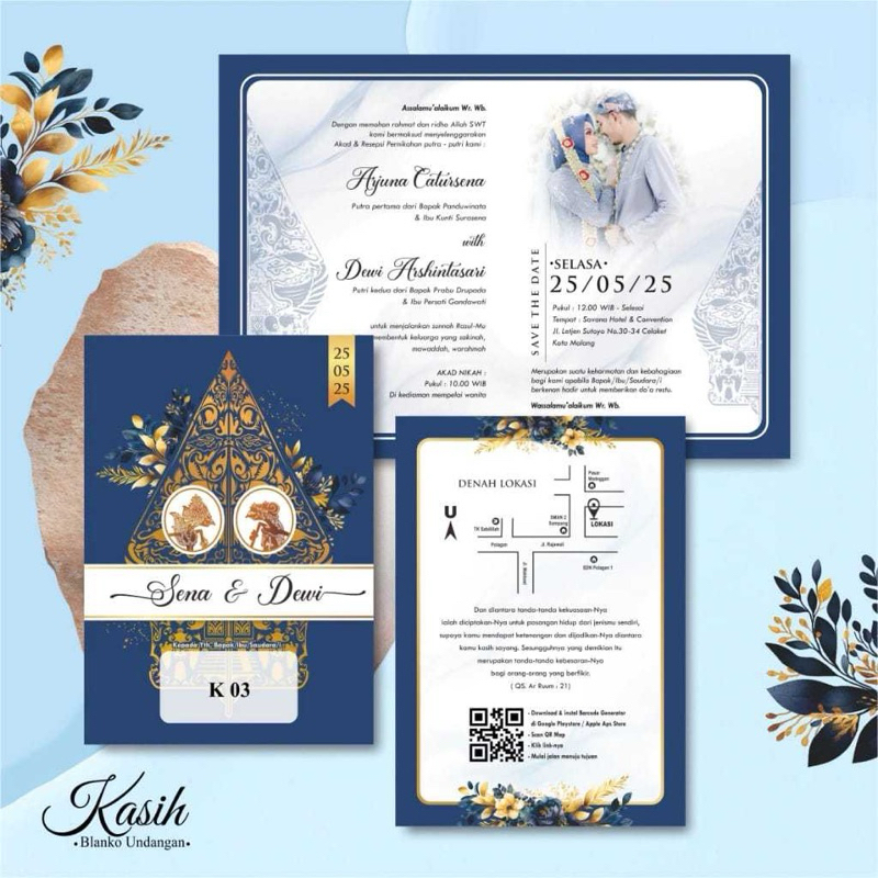 Jual [TEMA JAWA] UNDANGAN PERNIKAHAN / UNDANGAN ORANG TUA / UNDANGAN ...