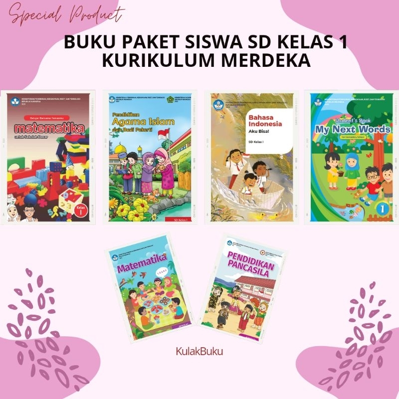 Jual BUKU SISWA KURIKULUM MERDEKA KELAS 1 SD/MI (KURIKULUM PENGGERAK) REVISI TERBARU | Shopee ...