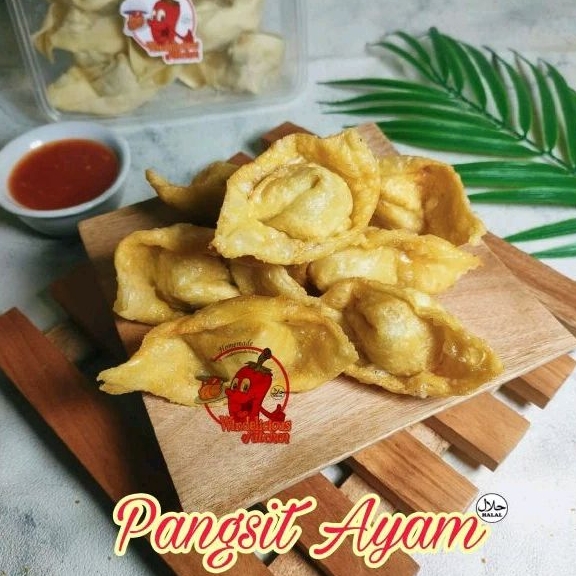 Jual NEW PANGSIT ISI AYAM WANTAN HOMEMADE HALAL | Shopee Indonesia