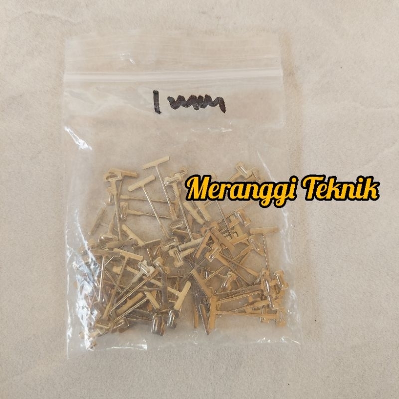 Jual Pin besi perata keramik ukuran 1 mm dan 1,5 mm isi 50 pcs iron rod ...