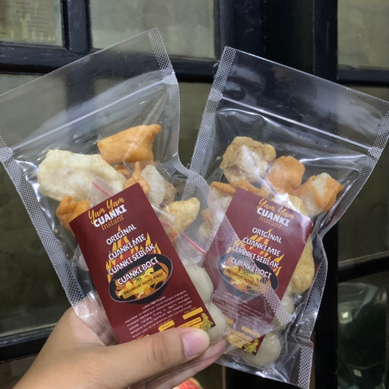 Jual Baso Aci Boci Instan Vakum isi Tetelan Sapi Pedas Enak dan Murah ...