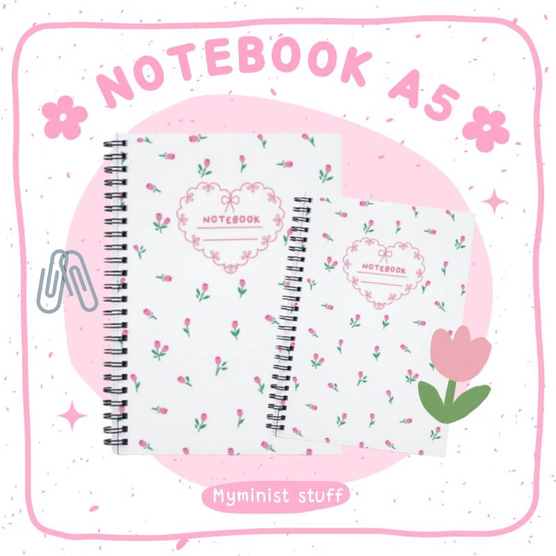Jual Notebook Aesthetic Buku Catatan Diary A5 50 Lembar Buku Jurnal ...
