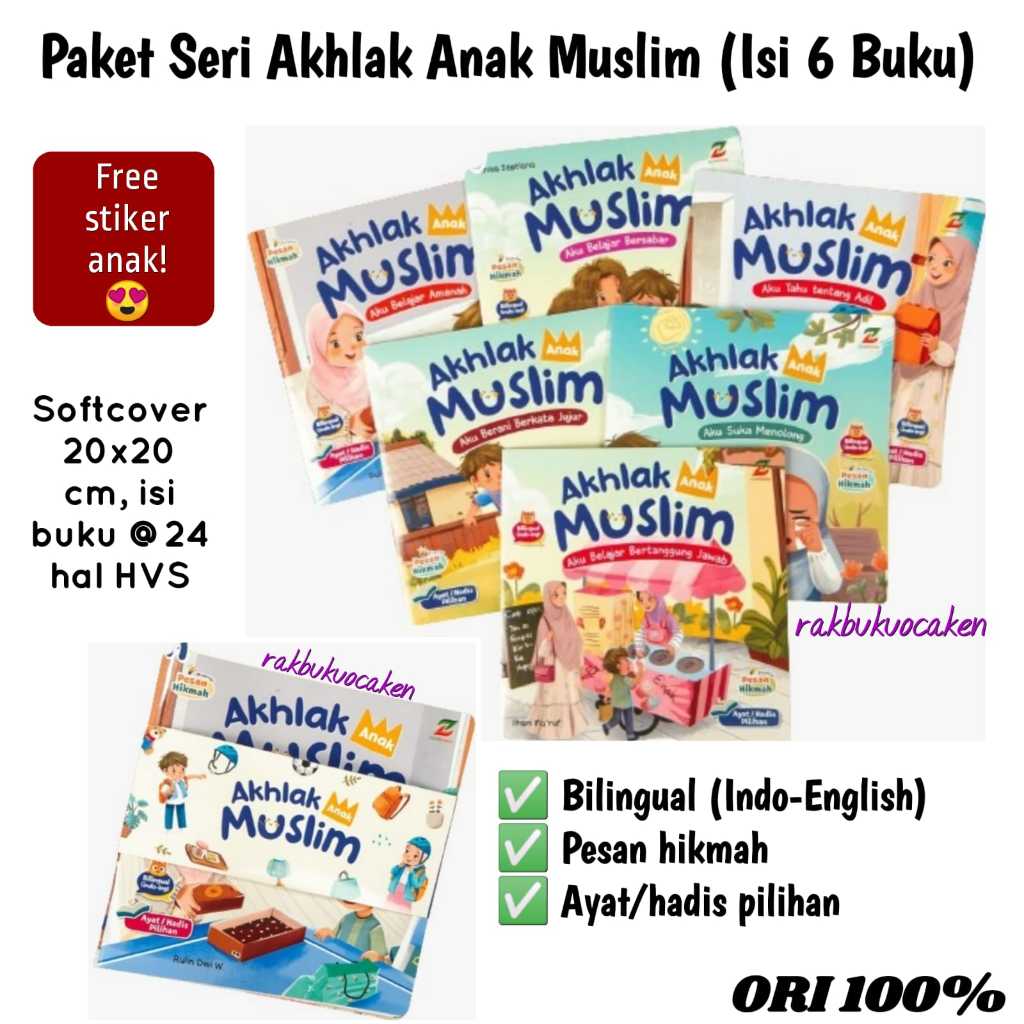 Jual Buku Cerita Anak Muslim Bilingual Paket Seri Akhlak Anak Muslim ... Jual Buku Cerita Anak Muslim Bilingual Paket Seri Akhlak Anak Muslim ...