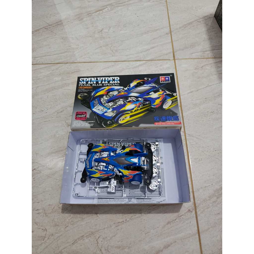 Jual Tamiya Daxing Spin Viper Pearl Blue Special - Rakit Masuk Dus ...